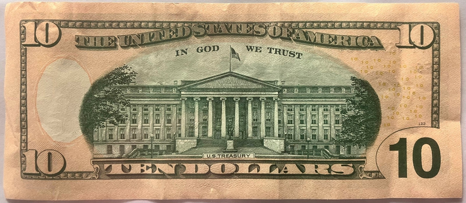 2017A US $10 Ten Dollar Star FRN Banknote Circulated condition Please ...