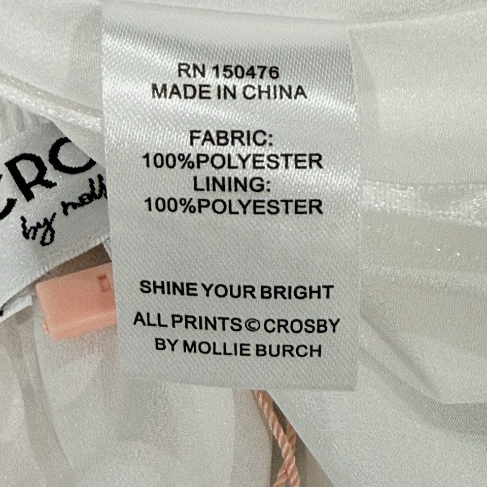 CROSBY by Mollie Burch Camden Flowy Pull On Coordinating Shorts XS ...