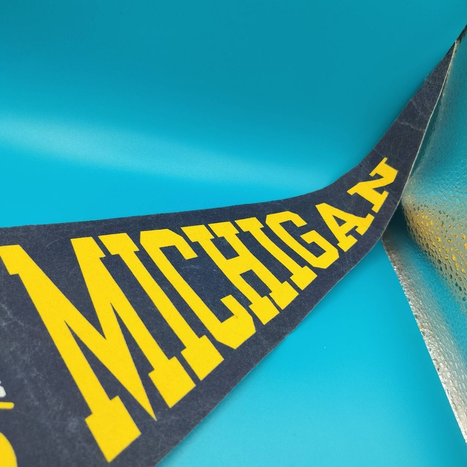 Michigan Wolverines 150 Years Athletics Felt Pennant 18" University of ...
