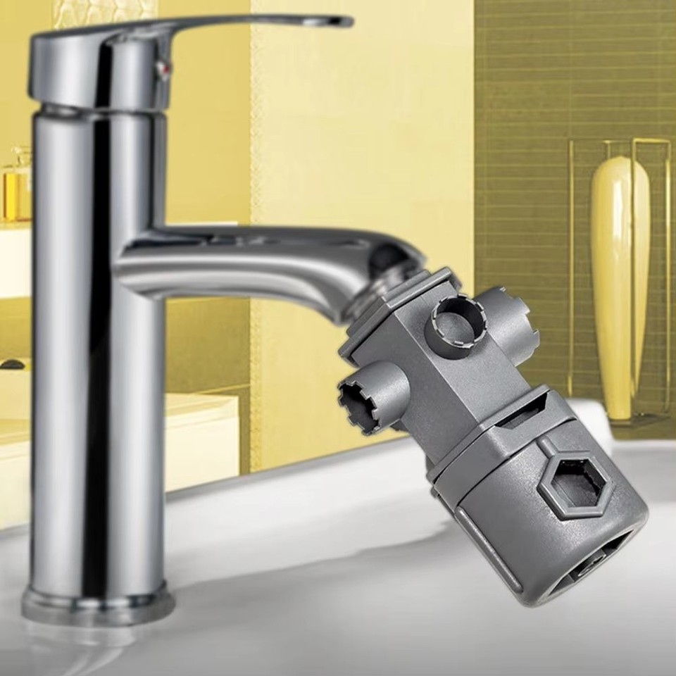 Wasserhahn-Multifunktionsschlüssel, Küchenspüle, Spezifisches Lösegerät ...