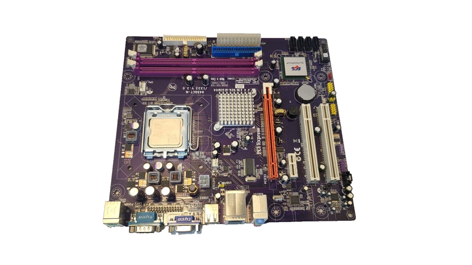 ECS EliteGroup 945GCT-M LGA 775 Intel Core 2 Duo Desktop CPU ...