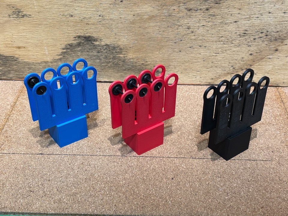 HO Scale Train Wheel Painting Jig Tool 33'' 36'' Wheels Weathering Mask ...