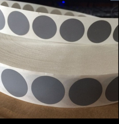 25pcs Silver Circle Scratch Off Sticker Label / Secret Message Sticker ...