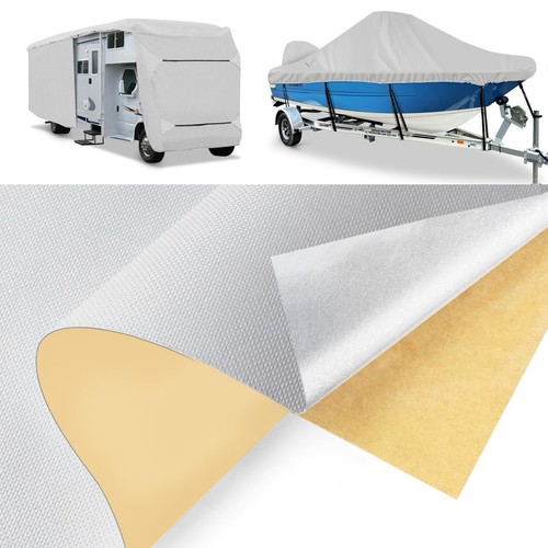 Boat Cover Repair Kit, 600D Super Stick Self-Adhesive Boat Cover Patch ...