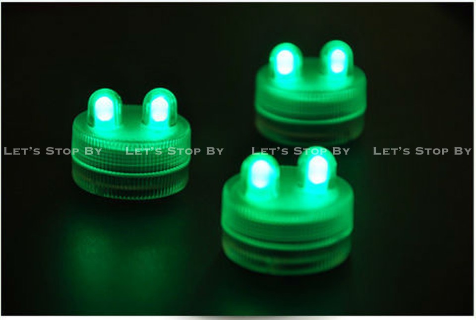 SUPER Bright Double Submersible Led Tea Vase Light for Wedding ...