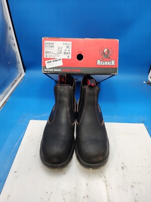 Redback Men Easy Escape Elastic Sided Steel Toe Boot USBOK USED Tag ...