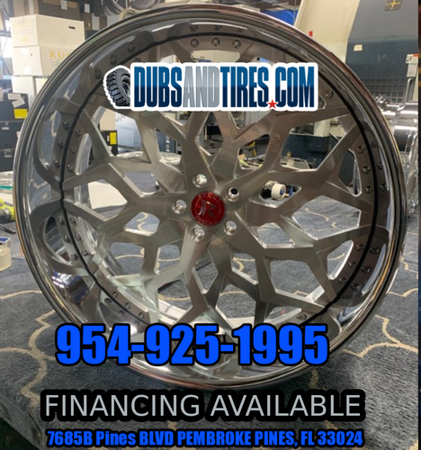 26 Inch Rucci Taste Rims 26x10 Chrome Wheels BP:5x120.7 Customizable ...