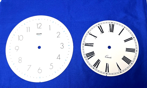 NOS 11 Paper Clock Dials 5" to 9" (CM10-8536) | eBay