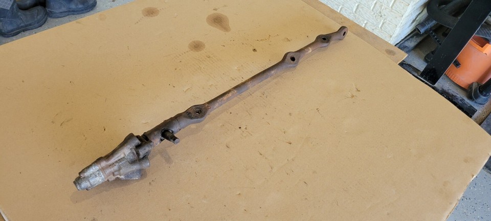 1965-66 MUSTANG V8 POWER STEERING CONTROL VALVE DRAG LINK BENDIX FOMOCO ...