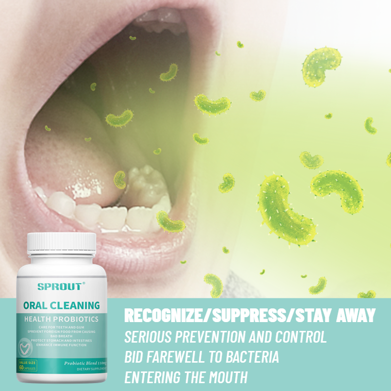 Oral Probiotic Supplement Teeth Bad Breath & Oral Health 60 Capsules | eBay