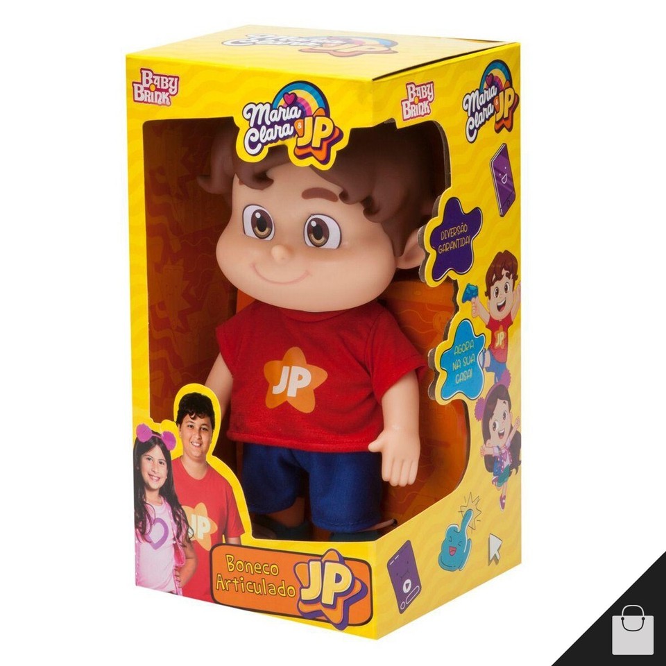 Maria Clara & JP Dolls Joao Pedro NIB MIB Youtuber Figures Baby Brink ...