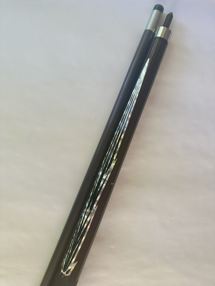 Sportcraft 58" Titanium Pool Stick with Beautiful Holographic Inlay ...