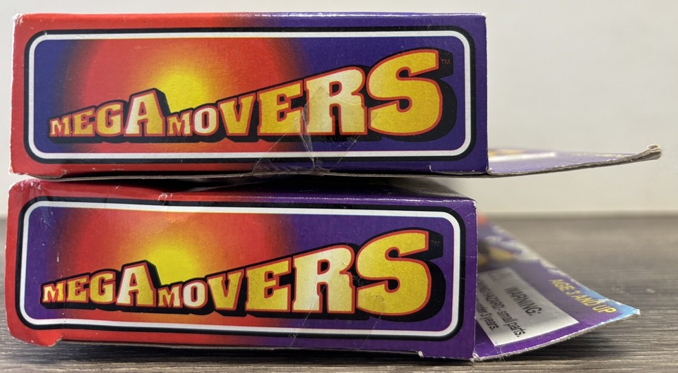 Mega Movers Die Cast Metal MT-008 Action Racers & MT-009 Emergency Set New VTG 13253000093| eBay