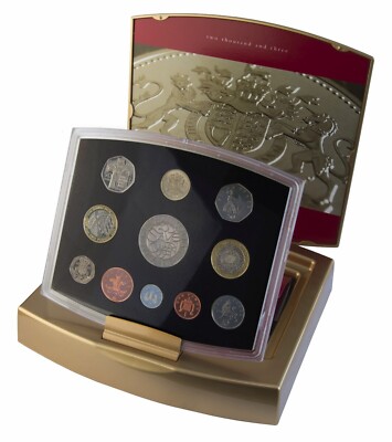 2003 ROYAL MINT UNITED KINGDOM PROOF COIN SET - EXECUTIVE COIN ...