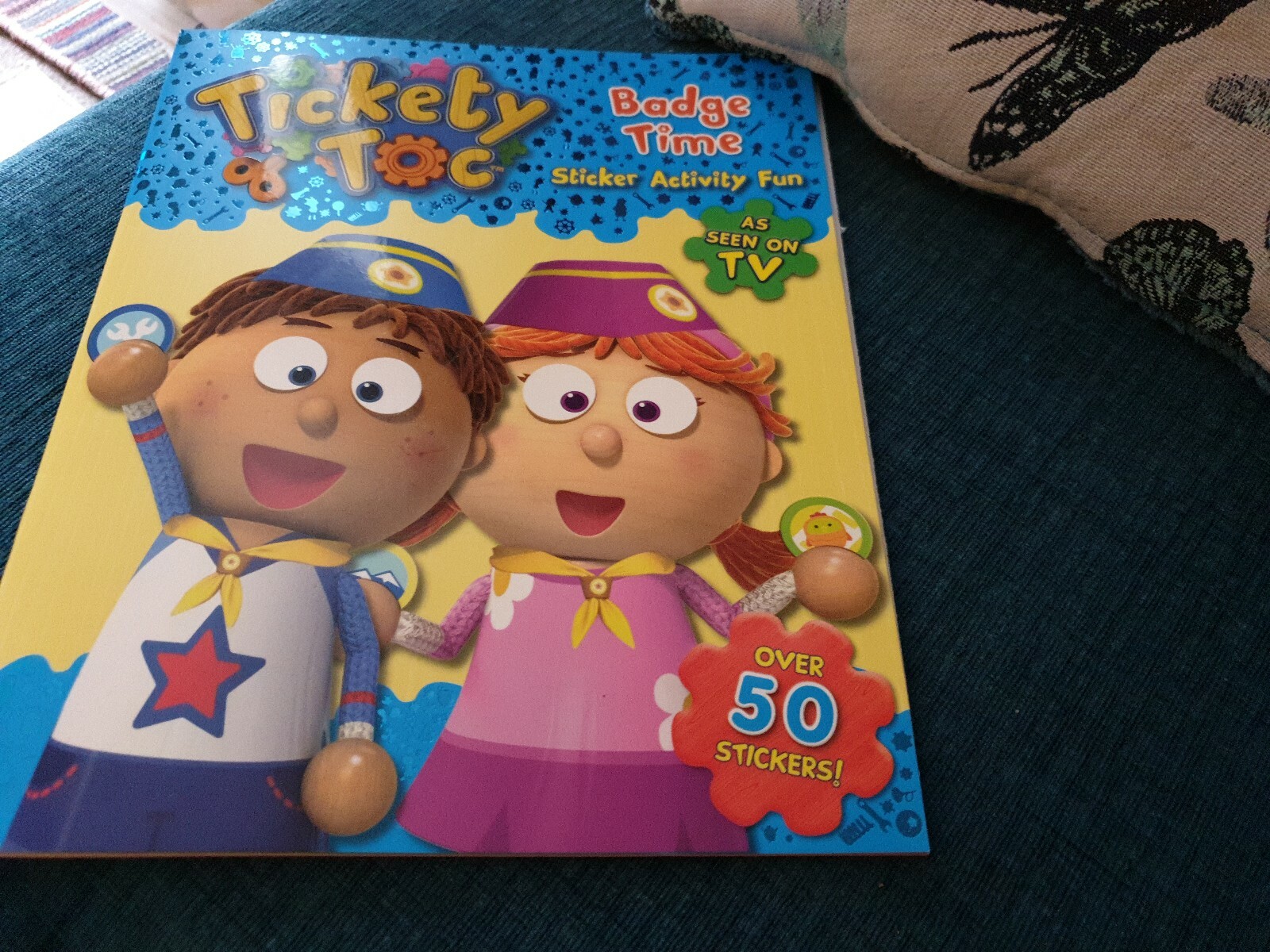 Badge Time Sticker & Activity Book (Sticker & Activity Tickety Toc ...