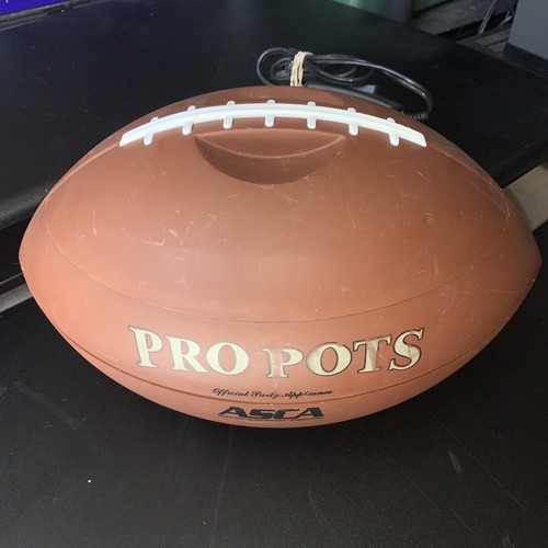 Pro Pots Football Shaped Slow Cooker 1.5 Quart Crock Pot | eBay