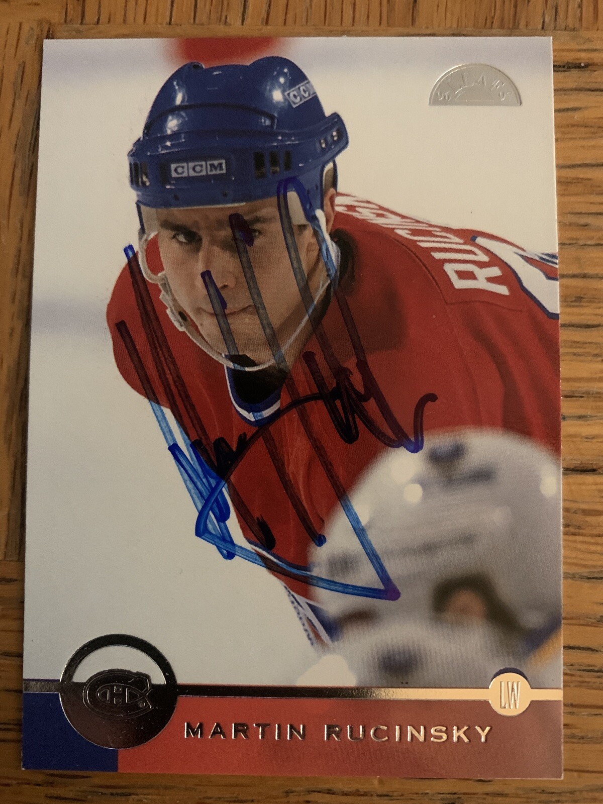 1996-97 Leaf Martin Rucinsky Auto Habs | eBay