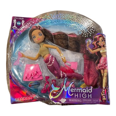 MERMAID HIGH Searra Deluxe Mermaid Doll & Accessories with Removable ...