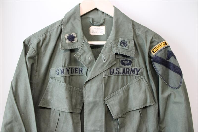 Vietnam War Air Cav Uniform Named To Lt. Col Snyder | eBay