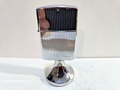 Vintage Working 1991 Zippo Chrome Handilite Table Lighter 7281/13 | eBay