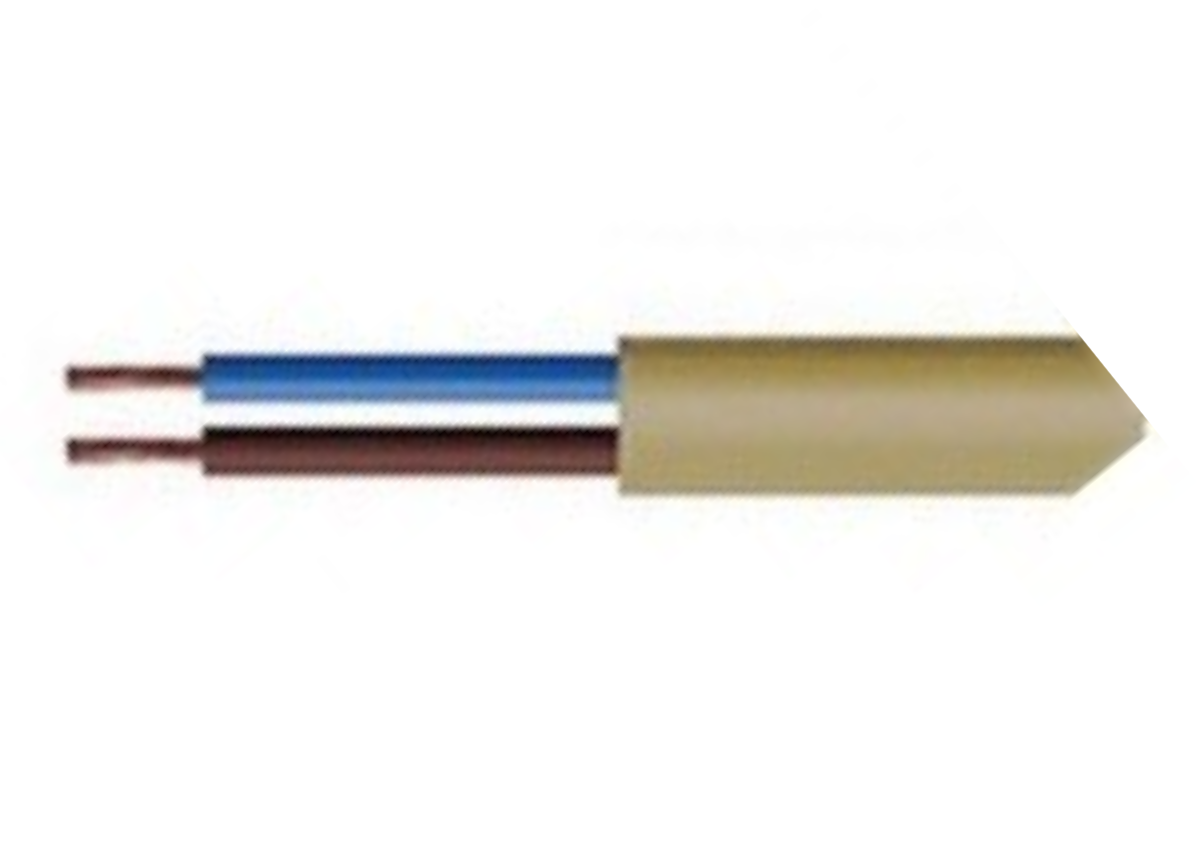 Gold Brass Flex Cable Wire Lead Table Lamp Light Fitting 2 Core 0.5mm ...