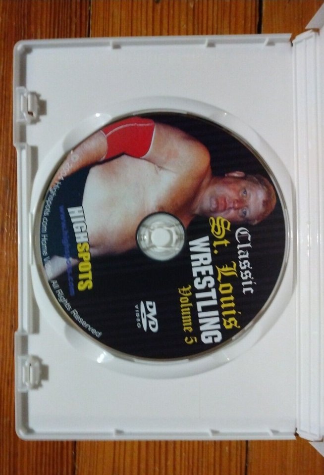 St Louis Wrestling Volume 5 DVD Ric Flair Bruiser Brody Kerry Von Erich ...