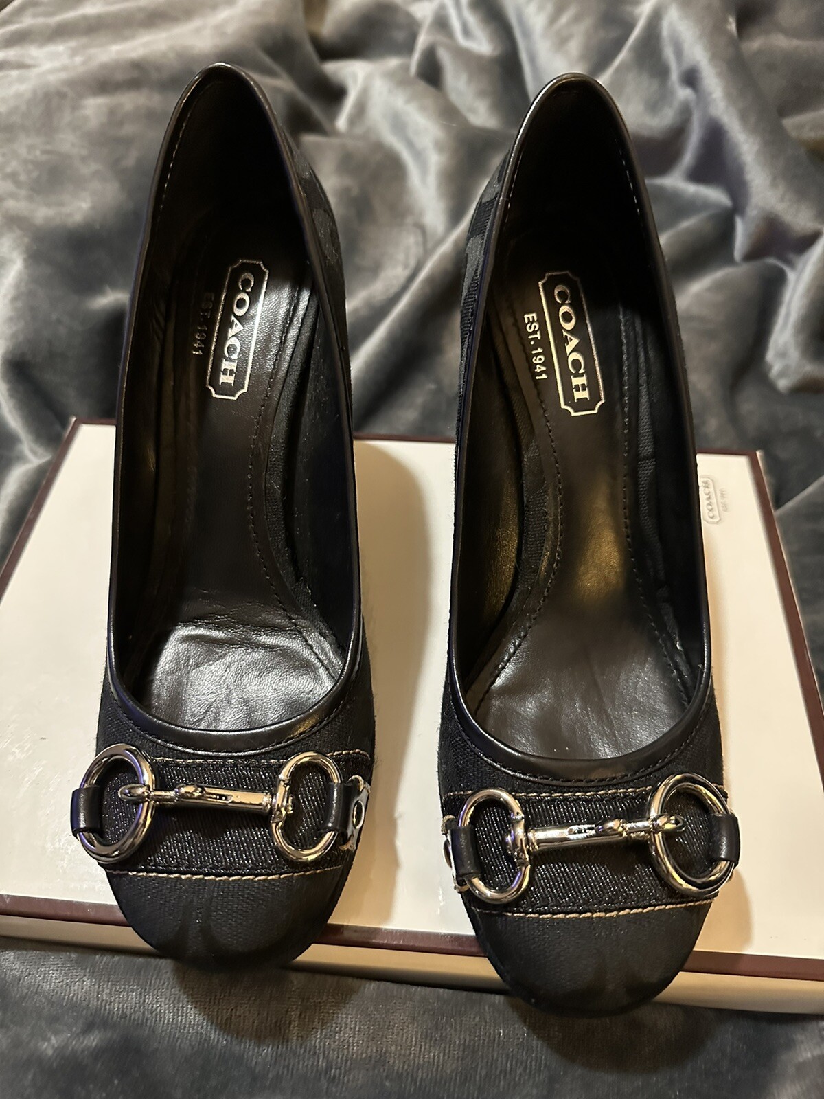 Coach Womens Platform Wedge Shoe. . - Gem