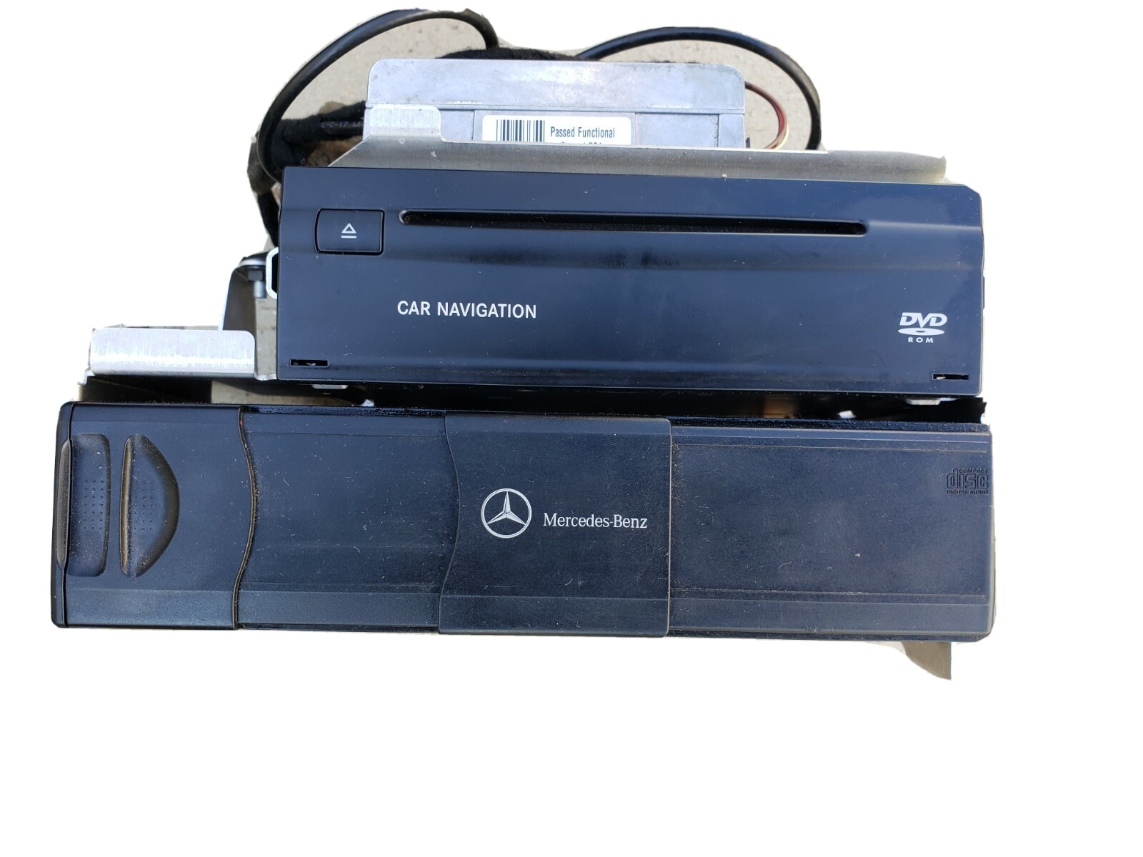 Mercedes Benz w209 w215 clk500 cl55 amg cd changer 6 disk player w ...