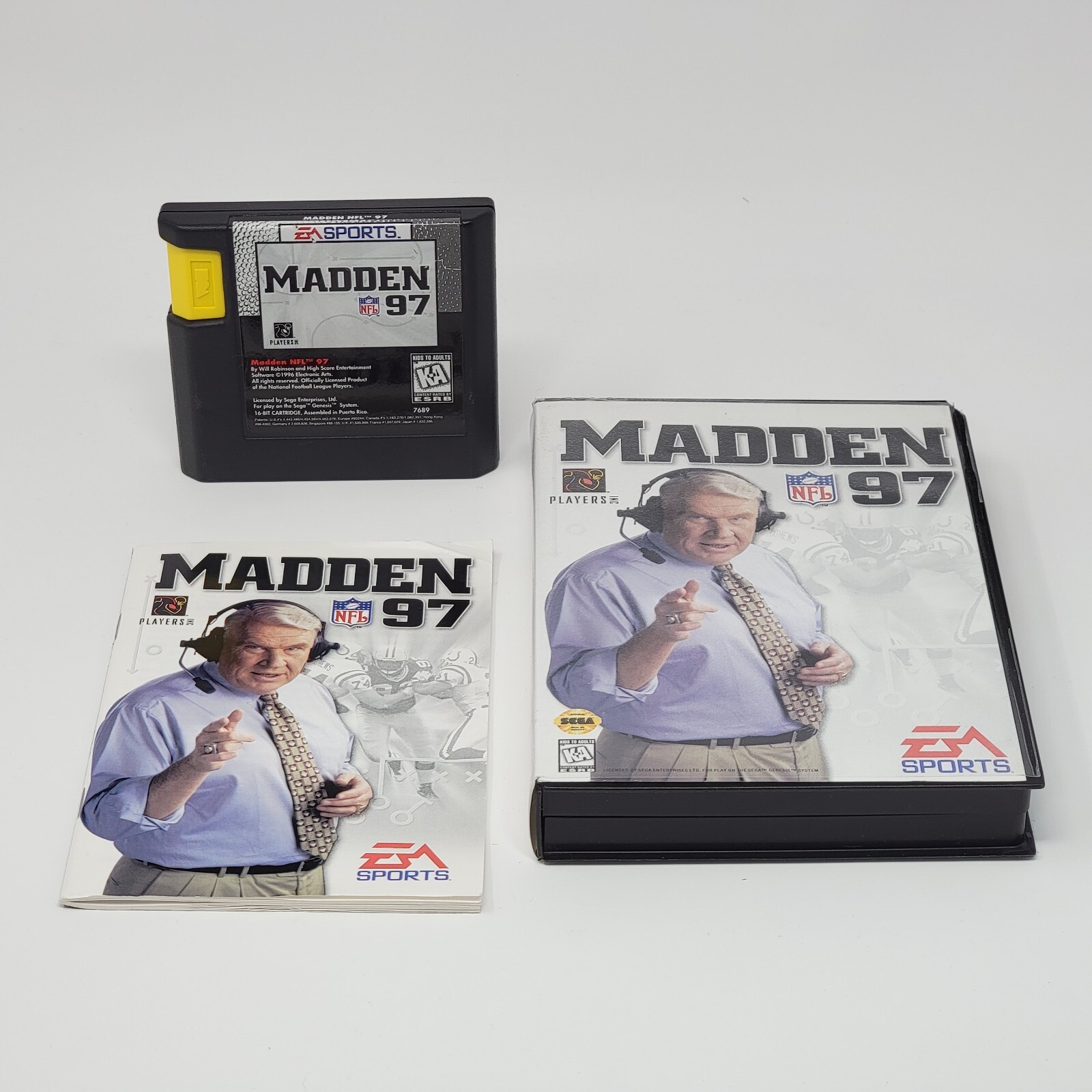 Madden 97 NFL (Sega Genesis) CIB COMPLETE & TESTED | eBay
