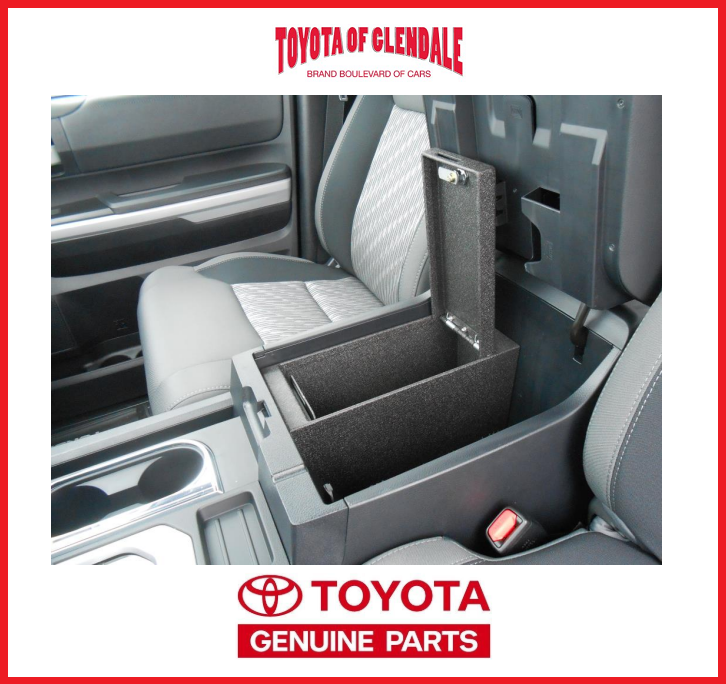 2014-2021 TOYOTA TUNDRA IN-VEHICLE CENTER CONSOLE SAFE GENUINE OEM ...