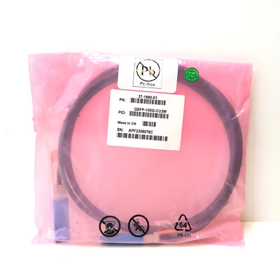 NEW Cisco QSFP-100G-CU3M 100GB CR4 3m Passive Copper Cable 37-1680-01 ...