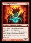 CINDER PYROMANCER FOIL X4 4 4X Fire and Lightning MTG Magic Cards ...