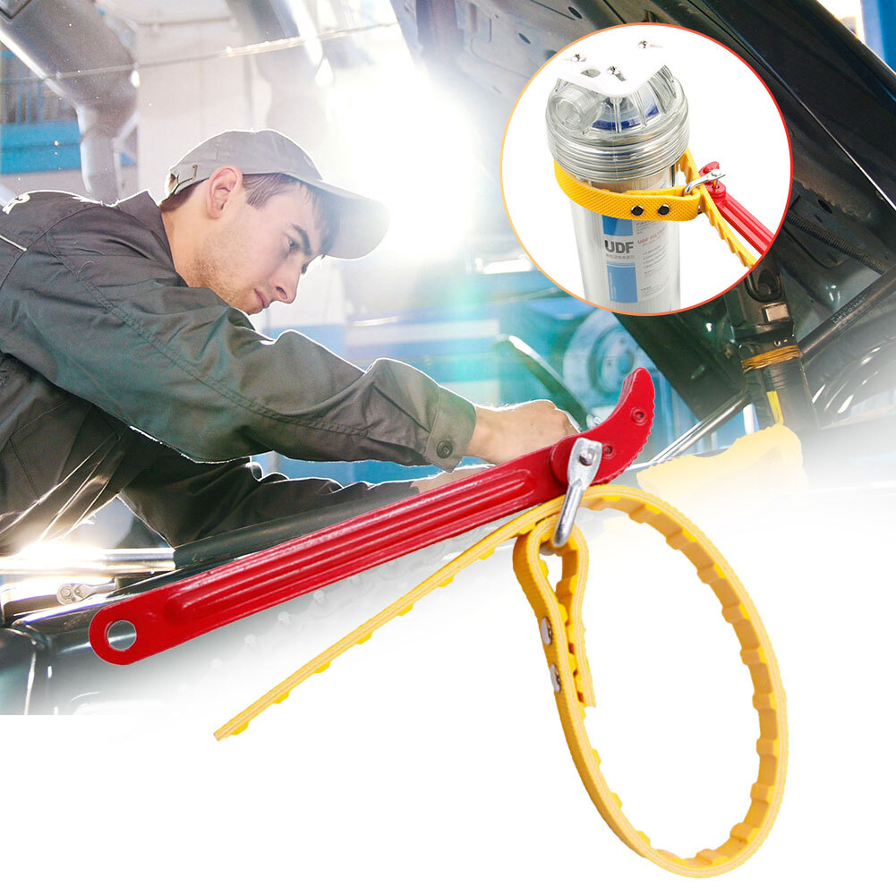 Oil Filter Puller Spanner Car Repair Accessories Oil Chain Wrench (8 ...
