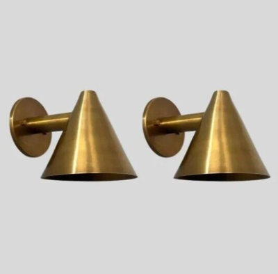 Cone Shaped Light Sconce