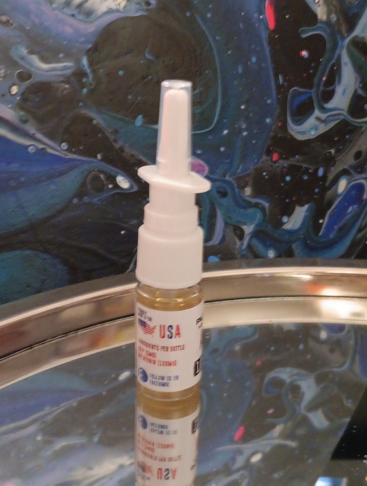 Asleep DSIP/Melatonin Nasal Spray (Pure Rawz) Sleep Support Exp 12/26 ...