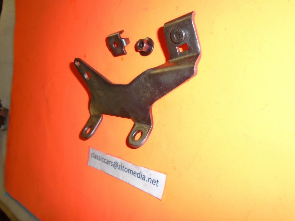 340 4BBL 4-SPEED THROTTLE BRACKET 70 71 CUDA 70-73 DUSTER DEMON MOPAR ...