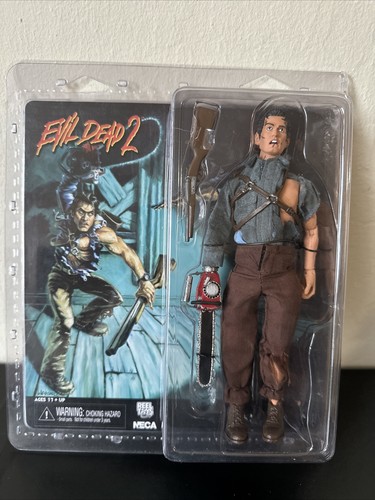 EVIL DEAD 2 MINT ASH RETRO CLOTHED ACTION FIGURE NECA REEL TOYS | eBay