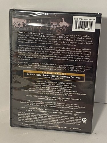 Ken Burns: Prohibition (DVD, 2011) for sale online | eBay