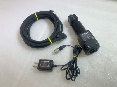 Nikon CM-20L 0.5X Tube Mirror & Sony XCL-U100 Camera & Adapter Power ...