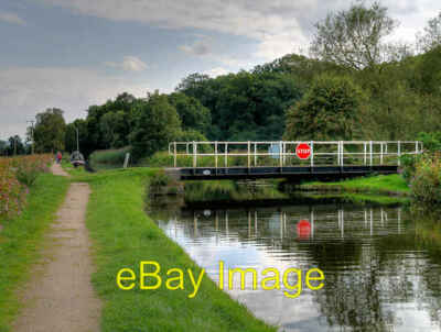 Photo 6x4 Town Meadow Swing Bridge, Rufford Bridge number 8 on the ...
