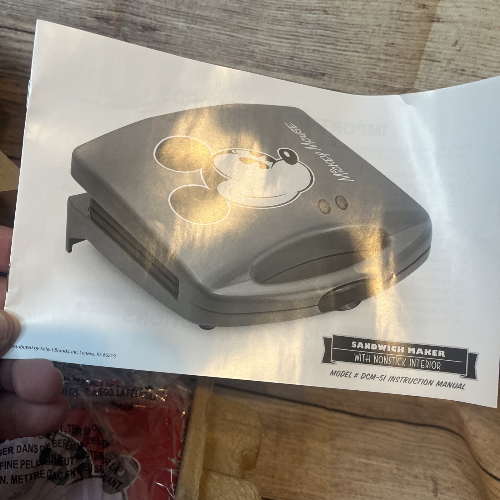 NEW Disney Mickey Mouse French Toast Hot Sandwich Maker DCM-51 600W | eBay