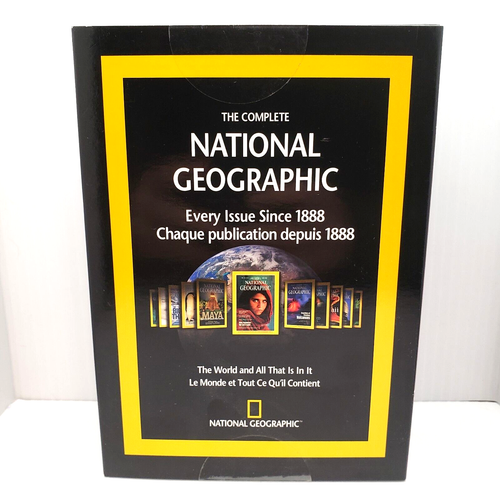 The Complete National Geographic Every Issue Since 1888 on 6 DVD-ROMs ...