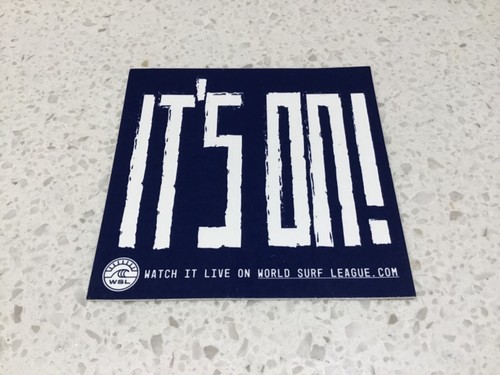 SURFING STICKER WORLD SURF LEAGUE CHAMPIONSHIPS STICKER SURFBOARDS SURF ...