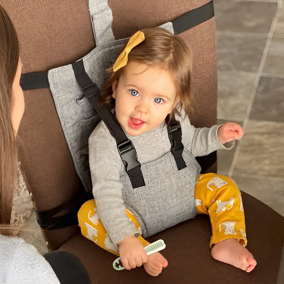 High Chair Harness Seat for Travel Fabric Baby Safety Harness Chair ...