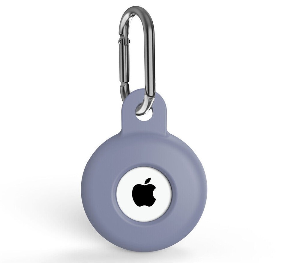 Air Tag Protective Cases Loop with Keychain Silicone Case Cover For ...
