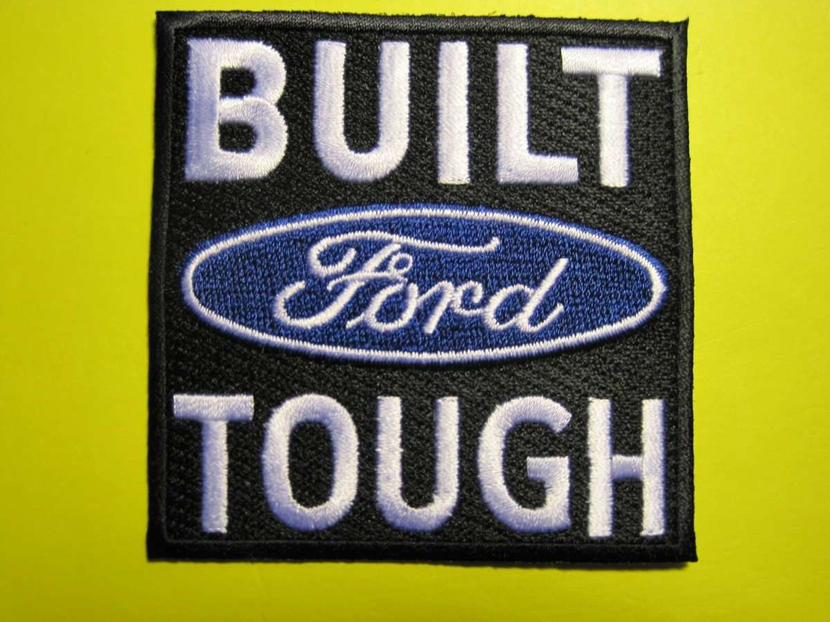 Built Ford Tough Logo Black