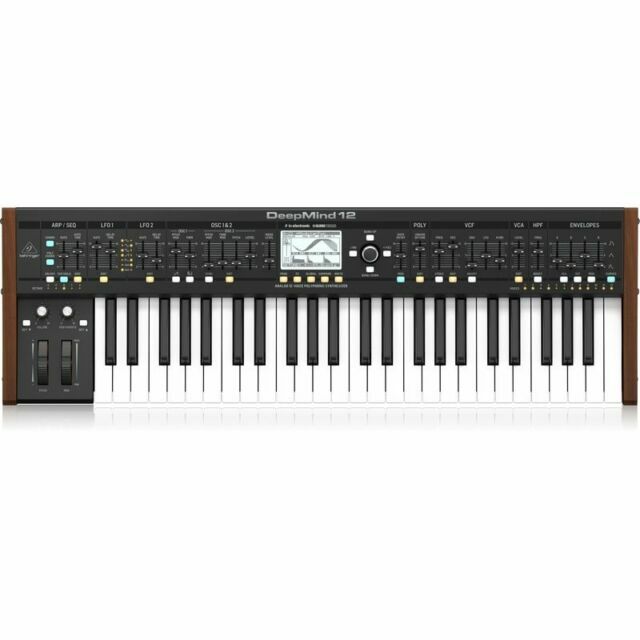 NEW - Behringer DeepMind 12 Analog 12-Voice Polyphonic Synthesizer ...