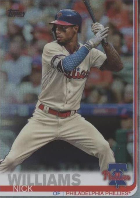 2019 Topps - Nick Williams #543 Rainbow Foil for sale online | eBay