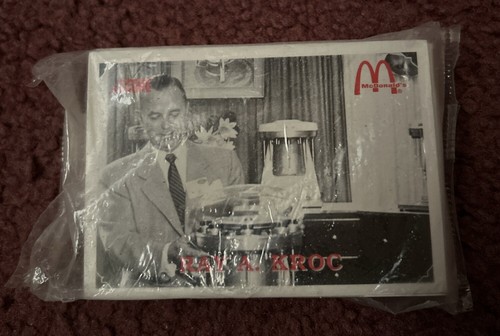 1992 Score McDonald's Factory Set 1-55 Trading Cards Ray Kroc Sealed ...