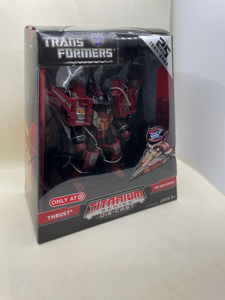 Vintage Transformers Titanium Thrust MISB | eBay